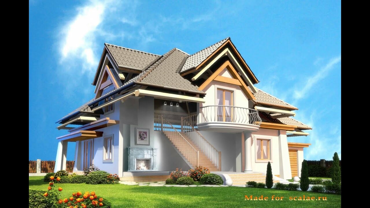 ArtStation - Animated 3d House for website