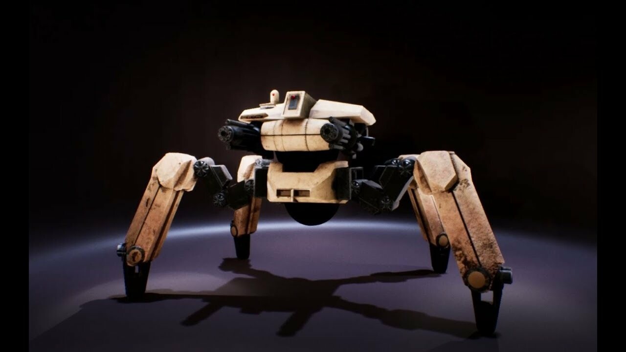 ArtStation - Robot Tank