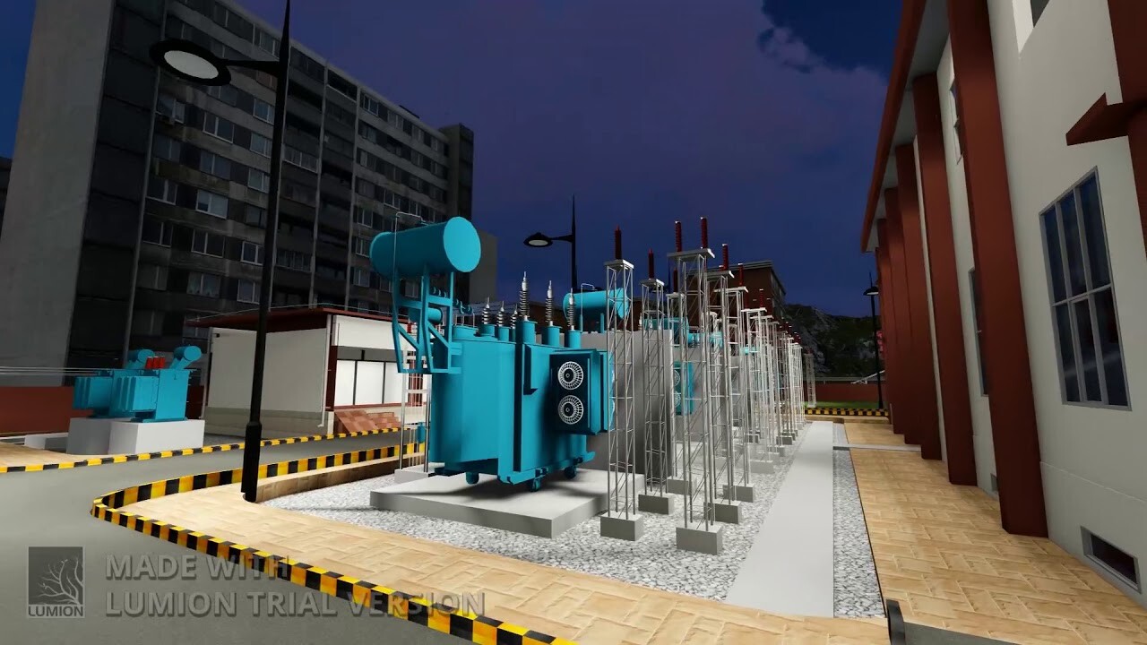 ArtStation - Power substation