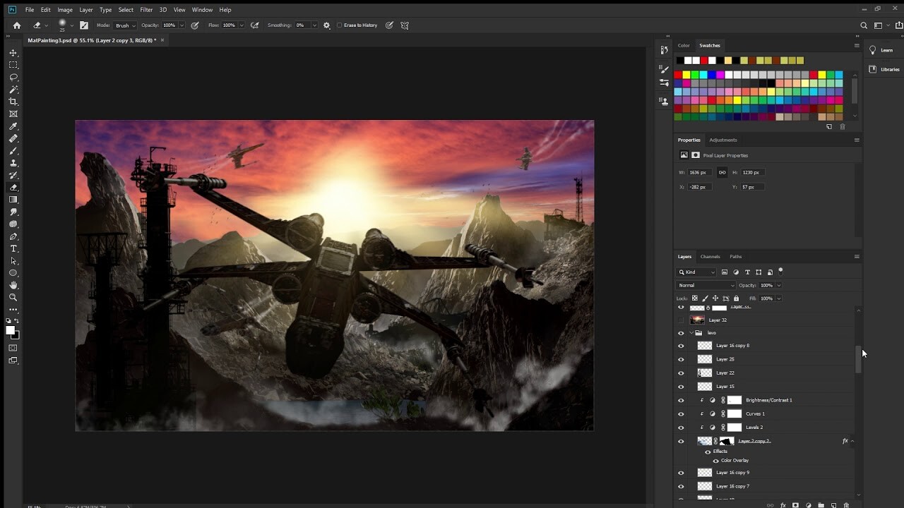 ArtStation - Compositing Images in Photoshop
