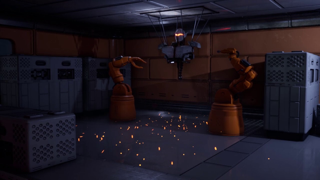 ArtStation - EVLTEC - Sci-Fi Robot Factory