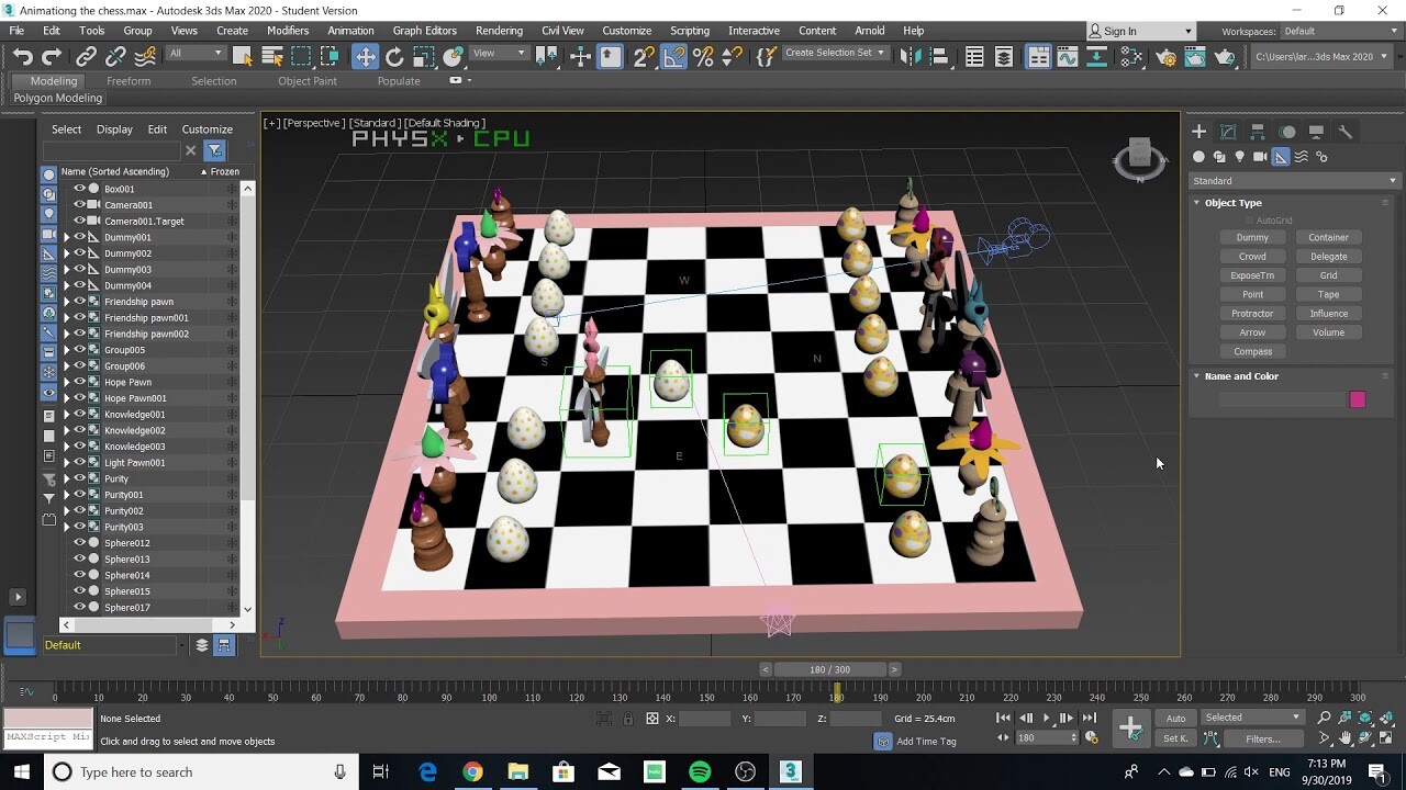 ArtStation - 3D Animation : Animating a Game of chess