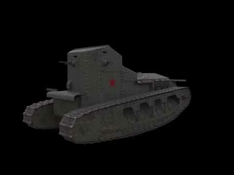 ArtStation - Medium Mark A Whippet Tank