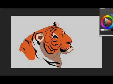 ArtStation - Tiger Speedpaint 12 29 12