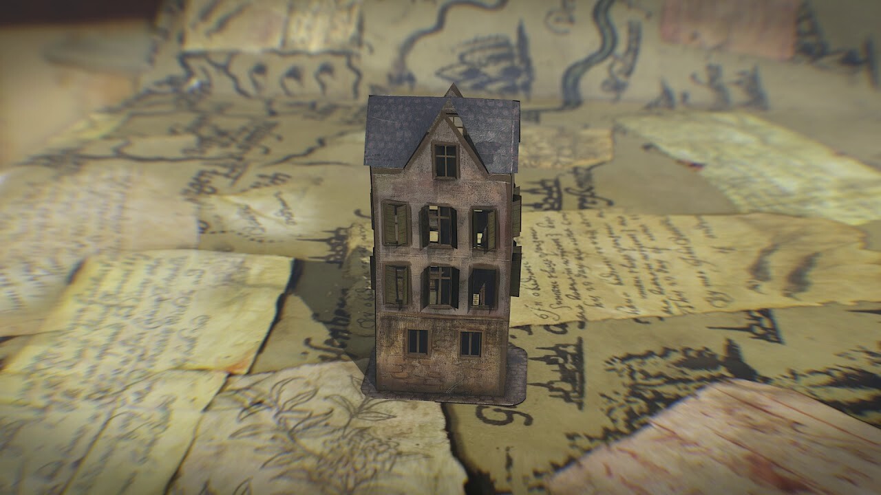 ArtStation - Book house