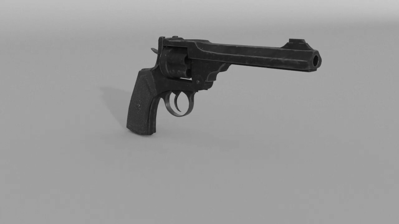 ArtStation - Webley Revolver