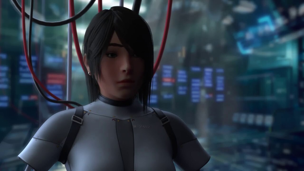 ArtStation - Android girl