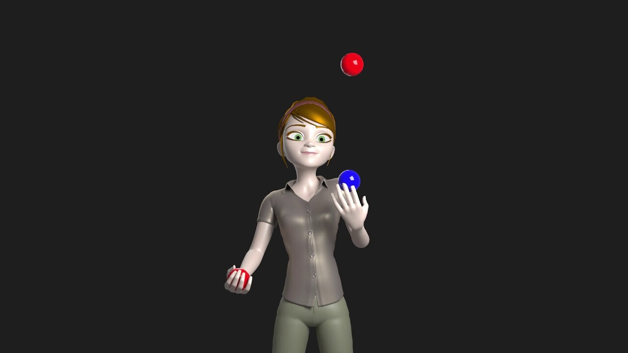 ArtStation - Juggling animation