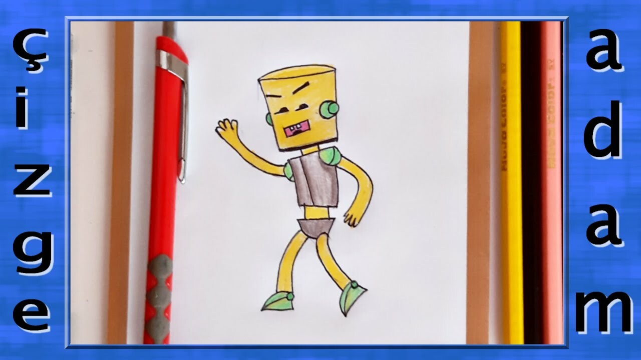 ArtStation - İbi - Cartoon Character Hoppa Drawing