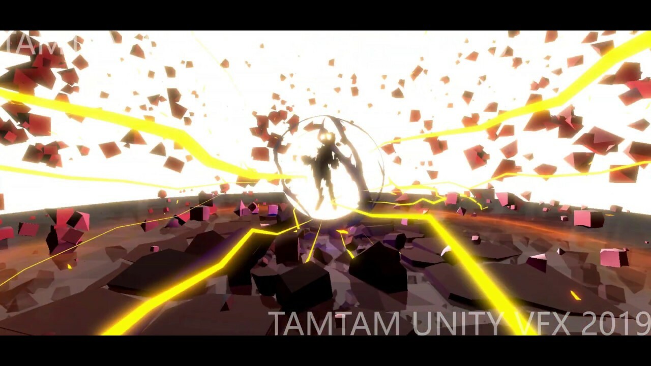 ArtStation - 能量爆发 VFX