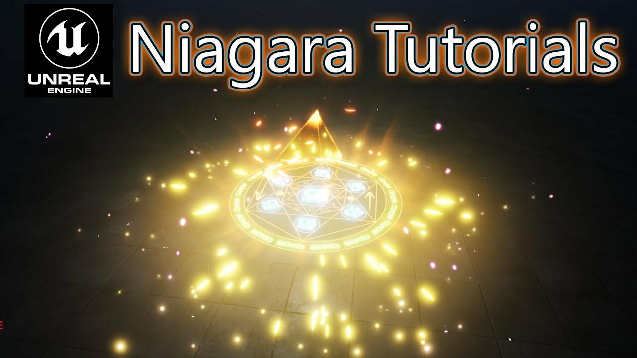 ArtStation - Unreal Engine Niagara Tutorial