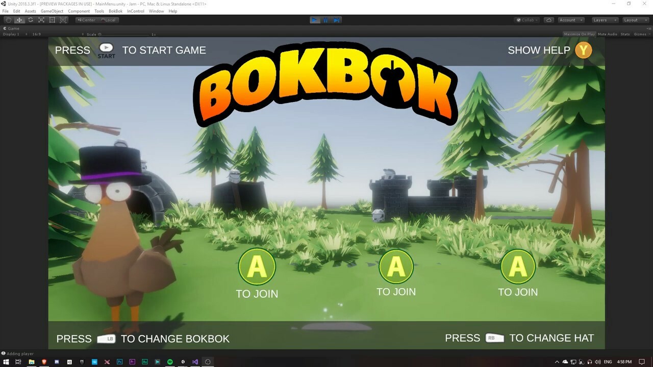 ArtStation - BOKBOK (2019 Global Game Jam)