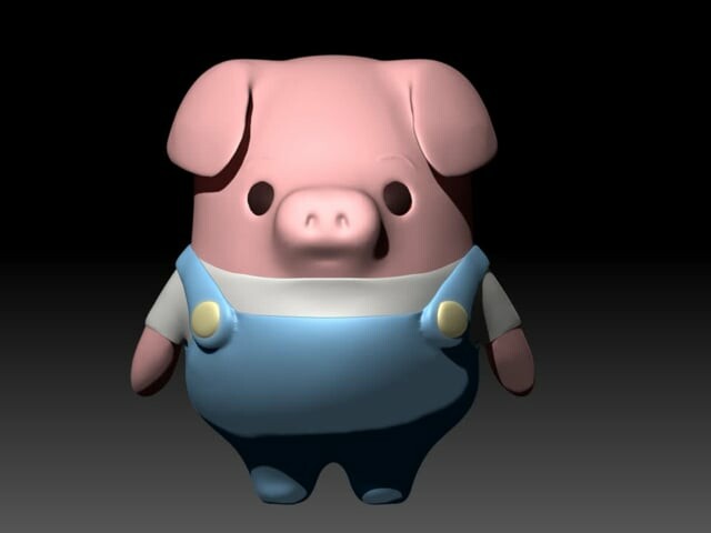 ArtStation - Pig Character