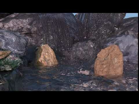 ArtStation - Waterfall Simulation