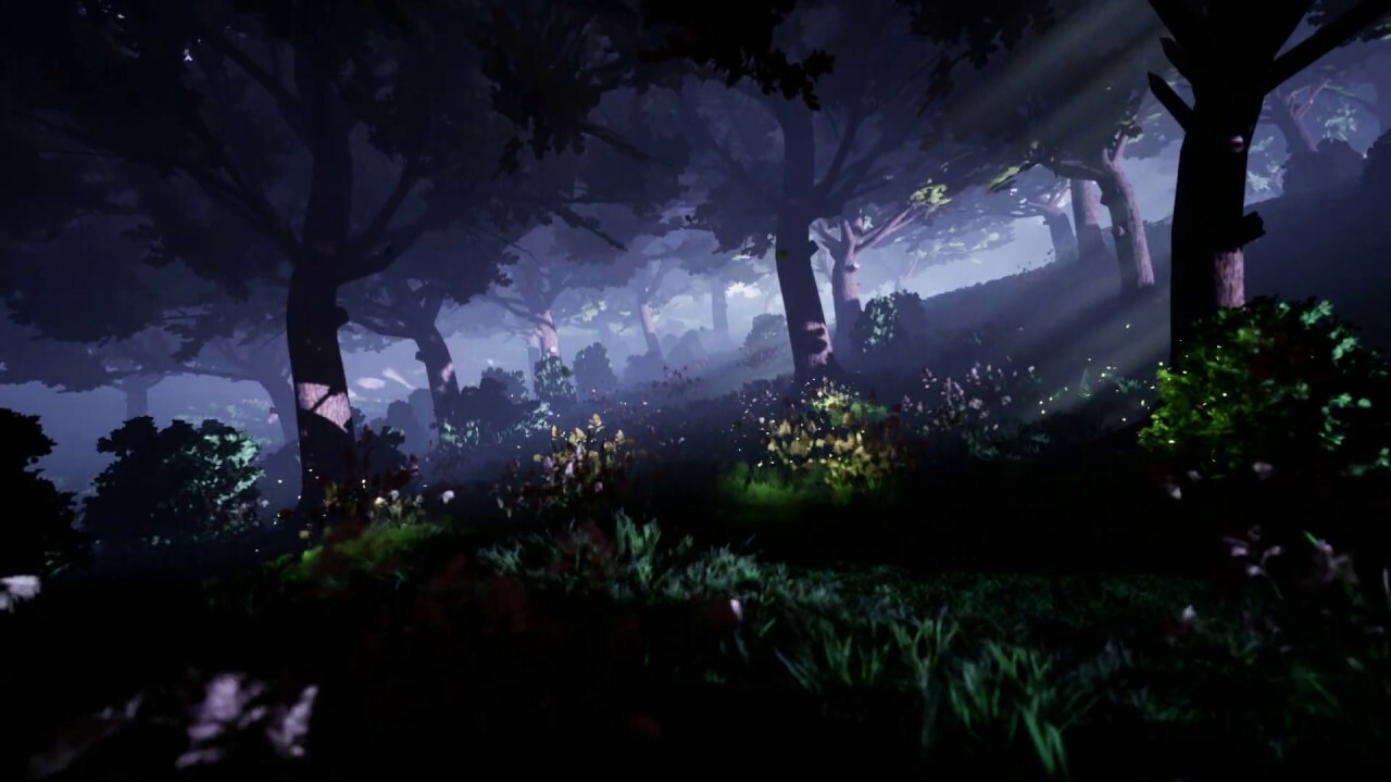 ArtStation - Forest VFX Scene - Unreal Engine