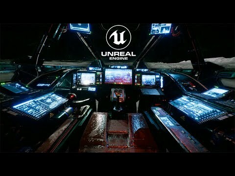 ArtStation - Unreal engine 4 (VR SCI FI COCKPIT EXPERIENCE)