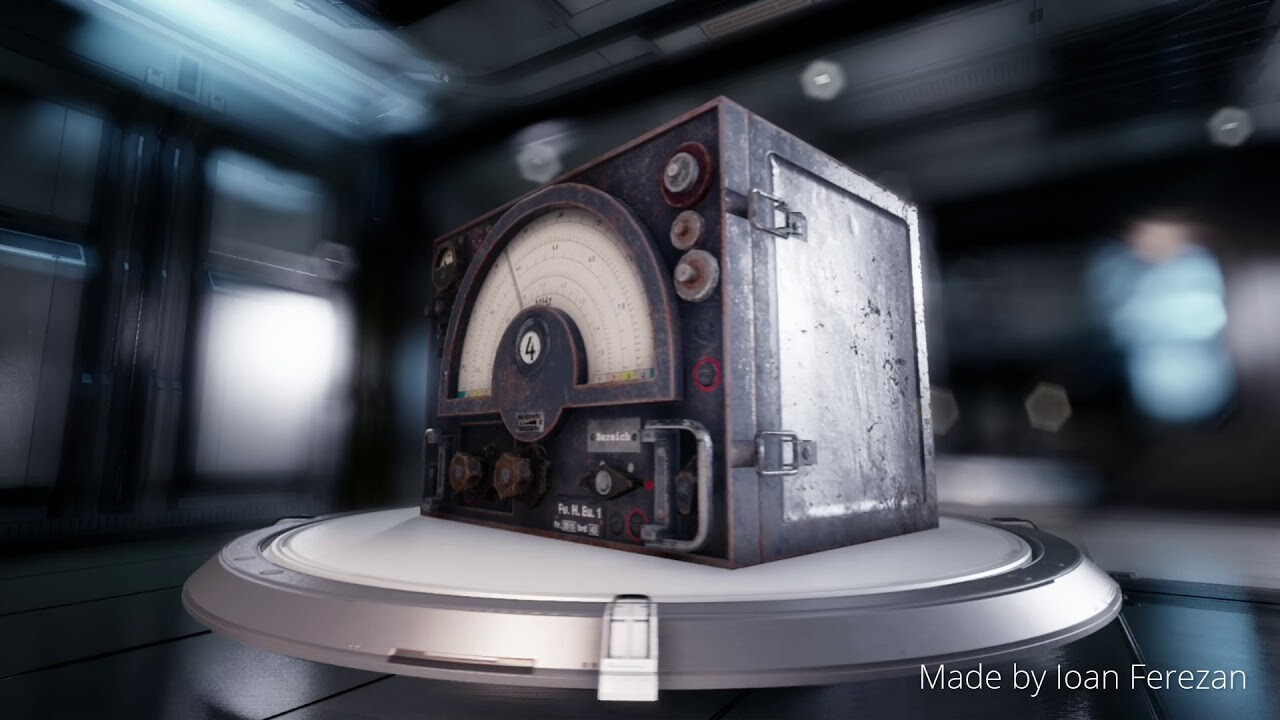ArtStation - WW2 Radio