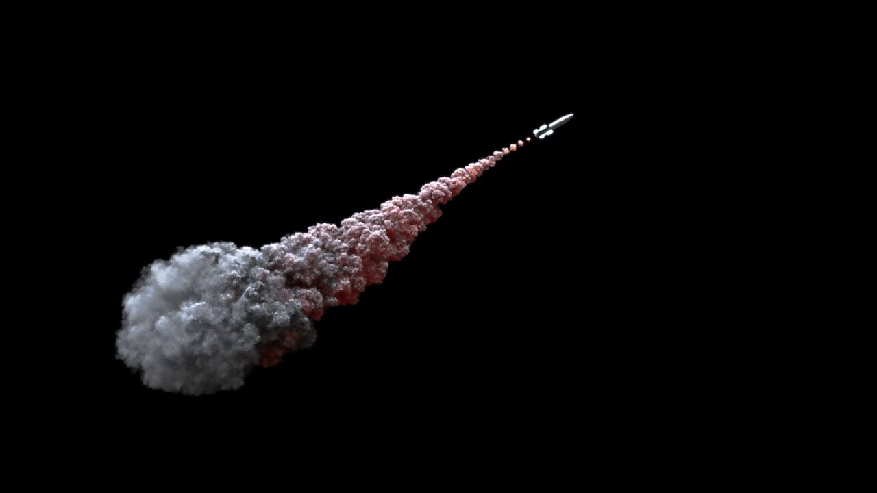 ArtStation - Smoke trail test