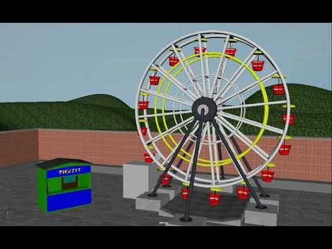 ArtStation - Ferris Wheel Animation