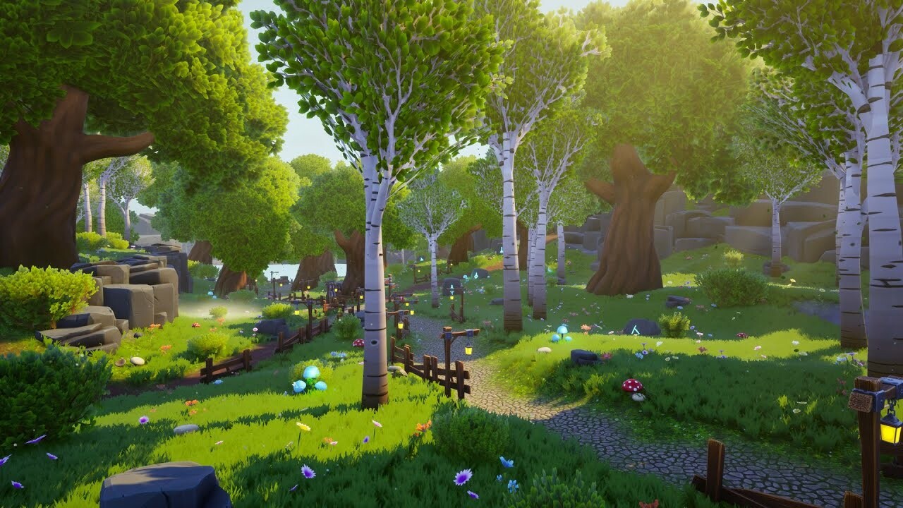 ArtStation - Stylized PBR Fantasy Environment for Unreal & Unity