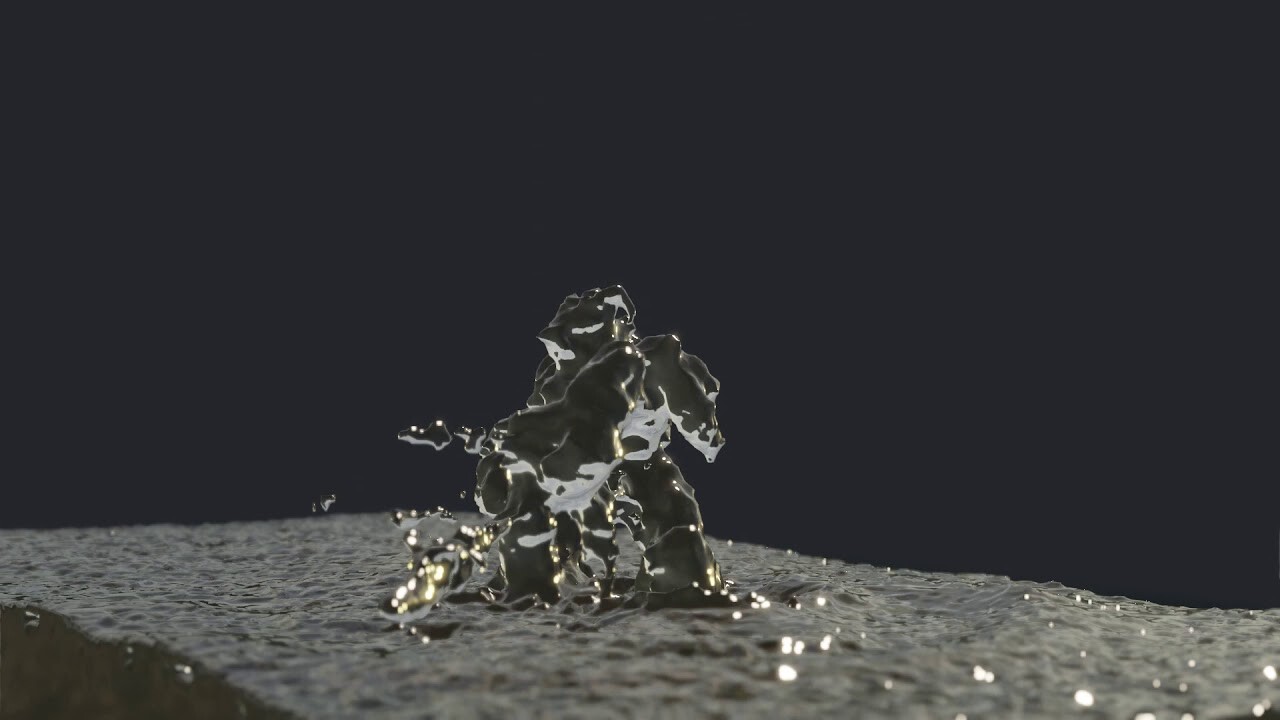 ArtStation - Houdini Flip Fluid Waterman