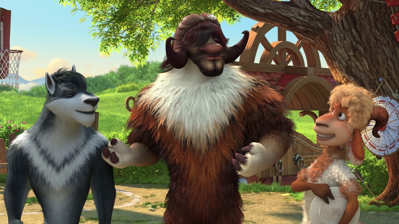 ArtStation - Sheep and wolves