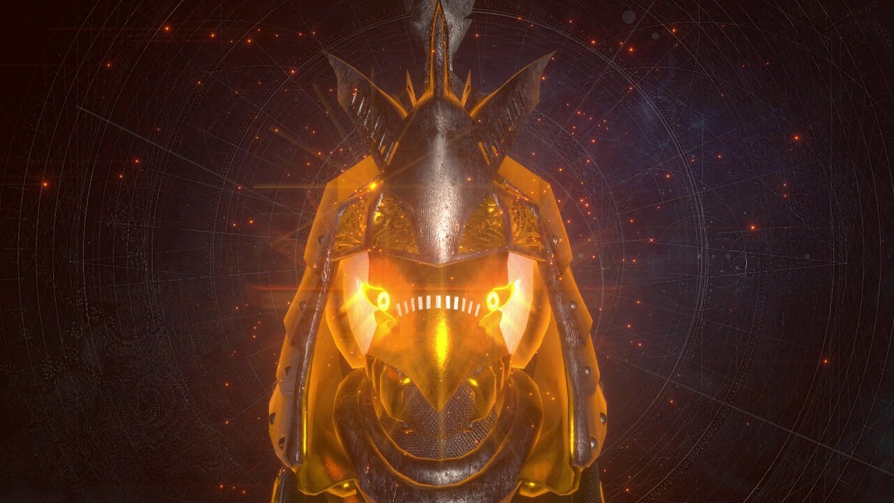 ArtStation - Destiny 2 Hunter Golden Gun Portrait Animation