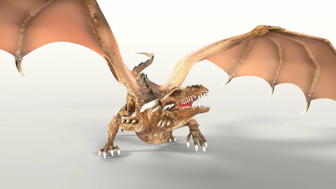 ArtStation - dragon-flight-3d