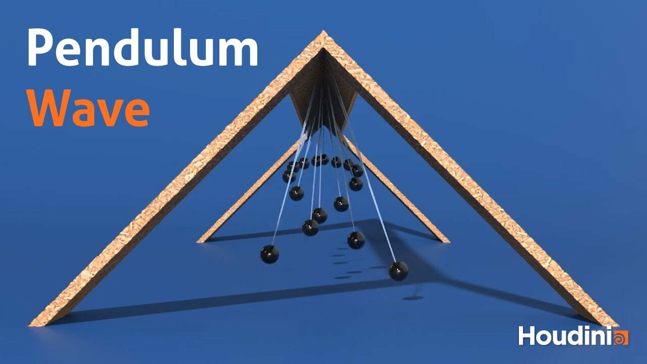 ArtStation - How to create a Pendulum Wave - Houdini Tutorial