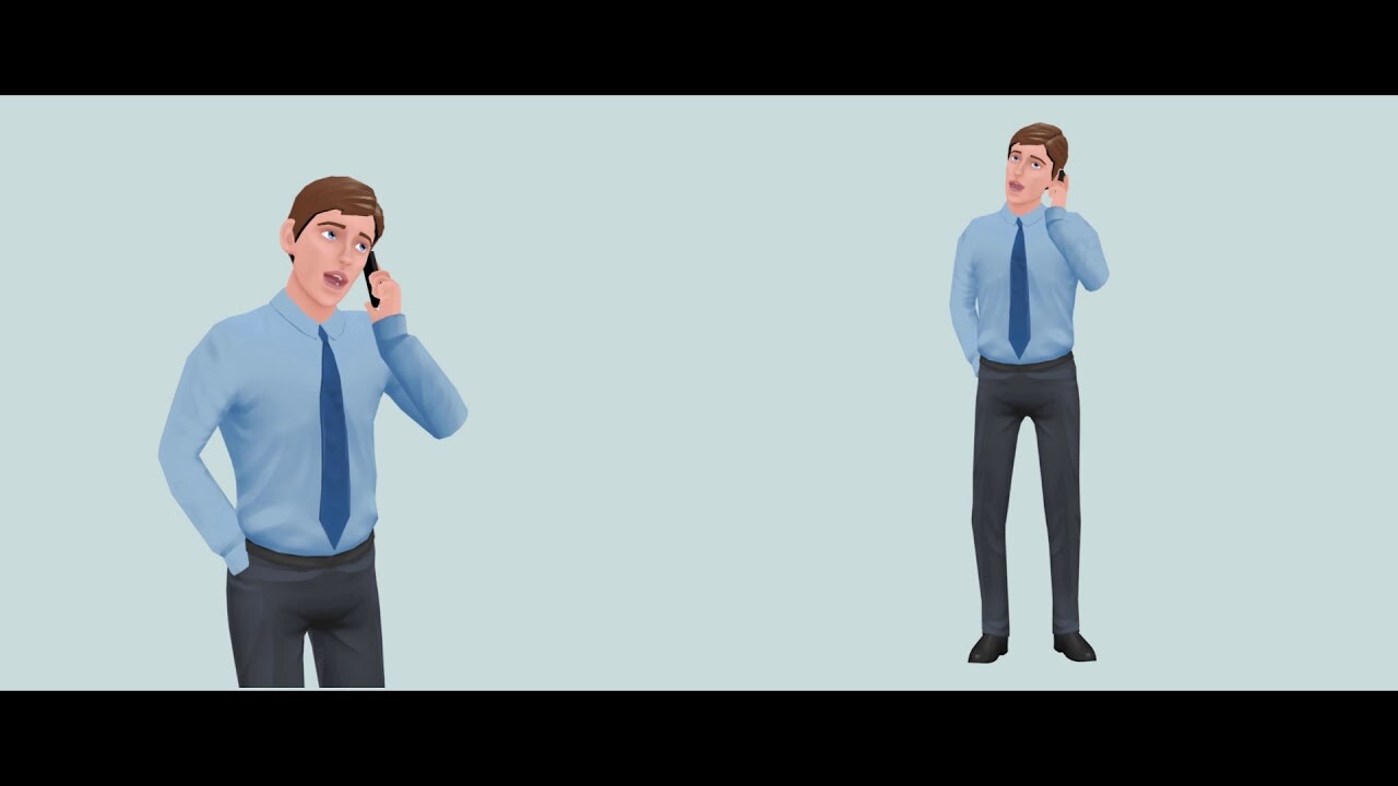 ArtStation - Male Character Selection Animation