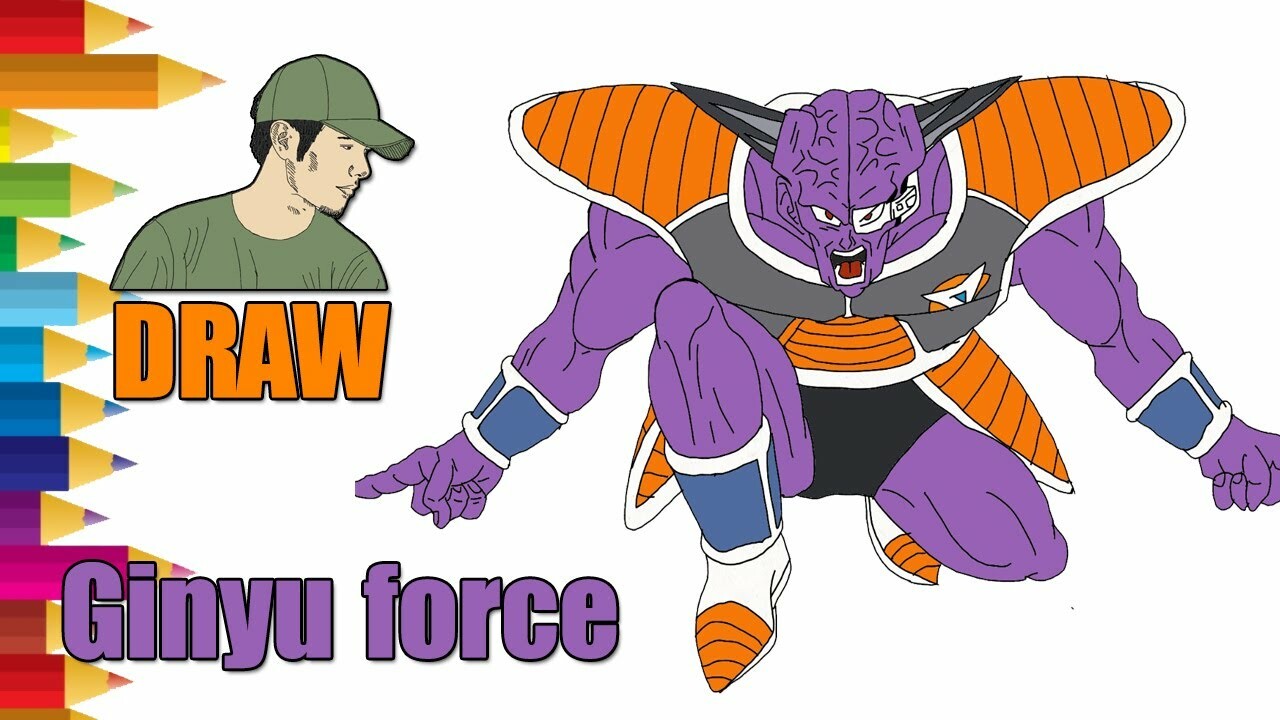 ArtStation - Drawing Captain ginyu force | Fan DragonBall Art