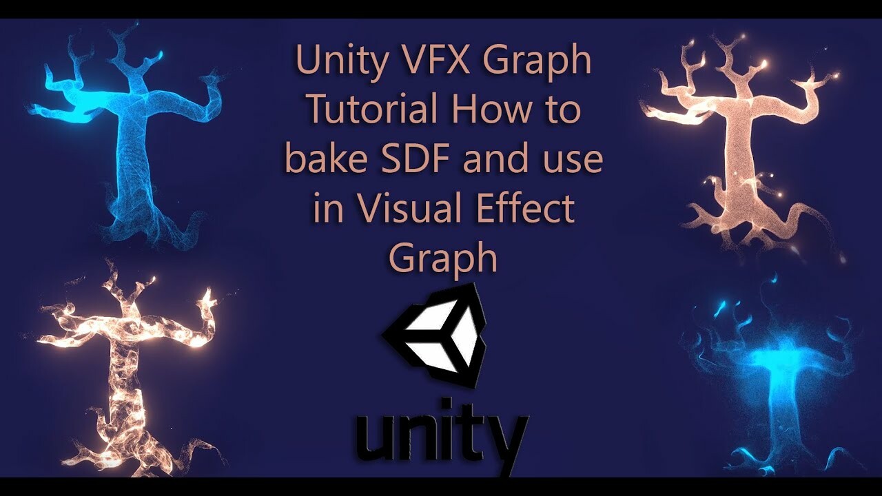 ArtStation - Unity VFX Graph SDF use in Visual Effect Graph