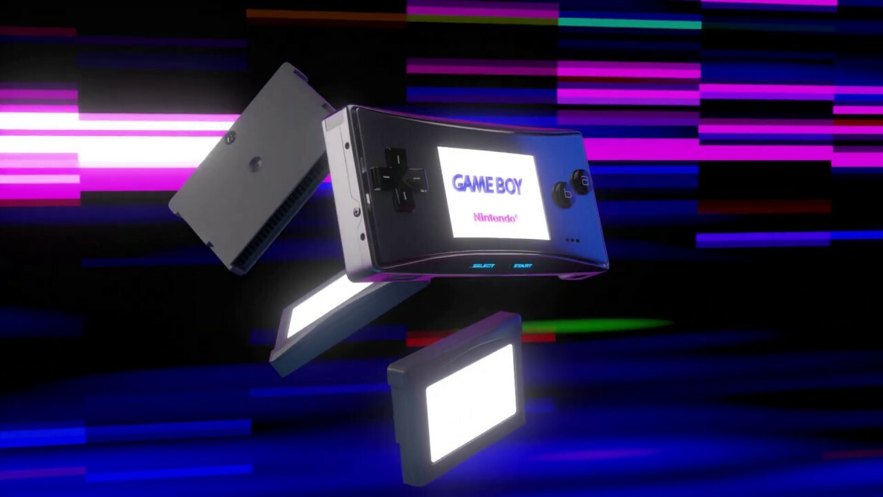 ArtStation - GAME BOY MICRO fan art