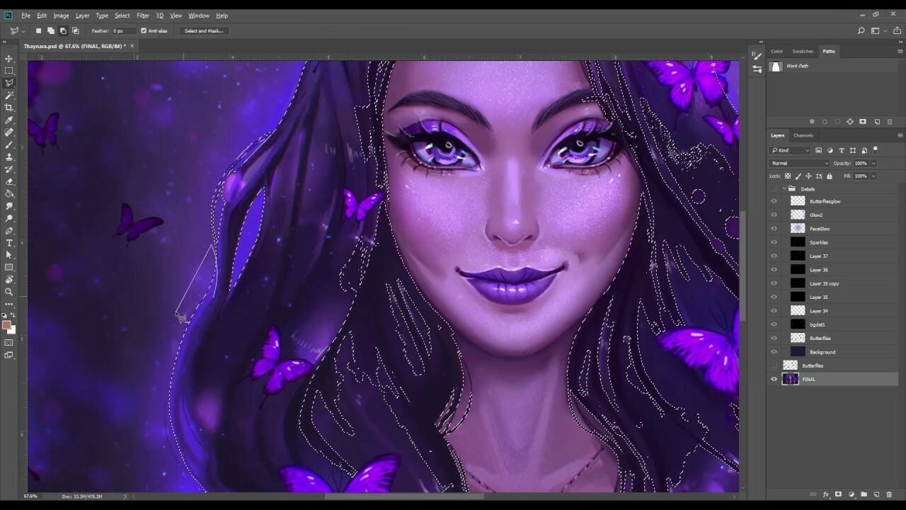 ArtStation - 2.5D Portrait Animation