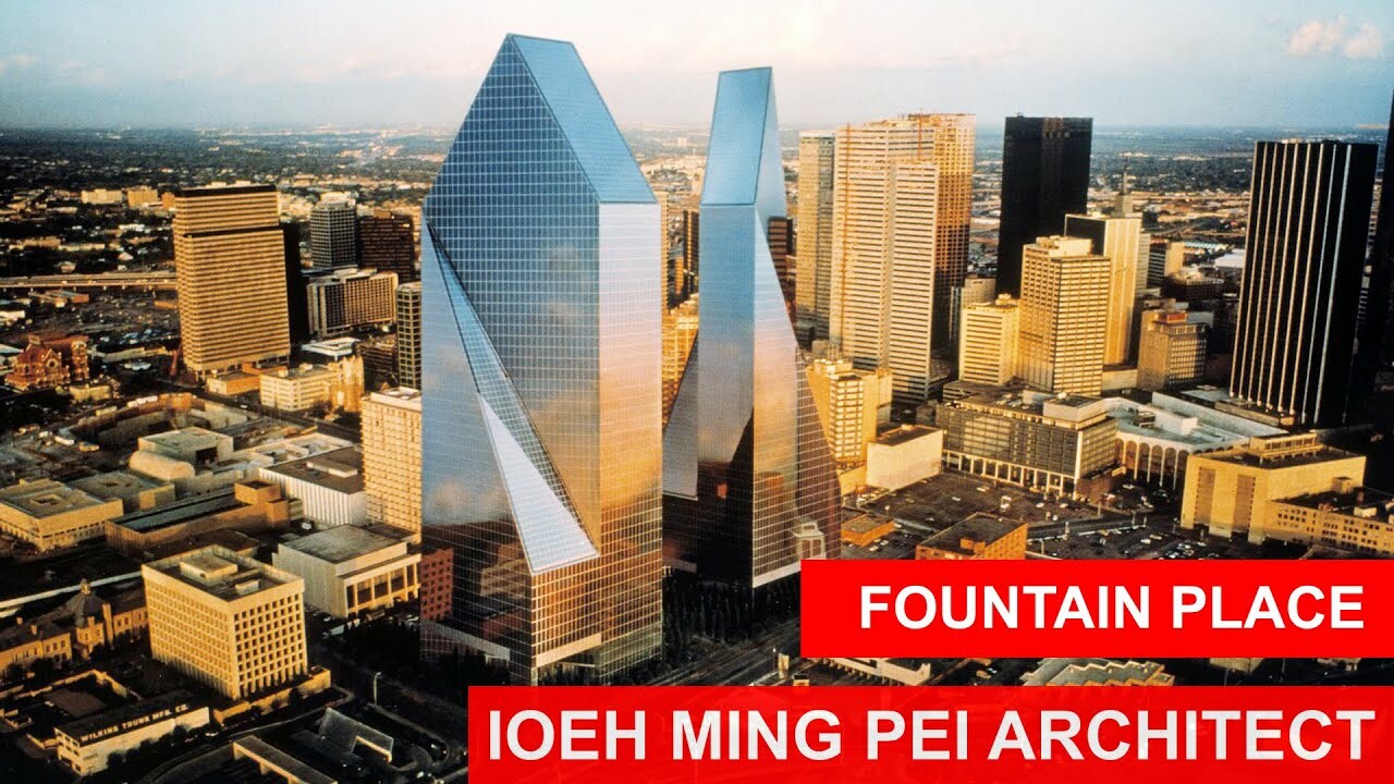 ArtStation - Architecture Travel Tour| The Fountain Place | Ieoh Ming Pei