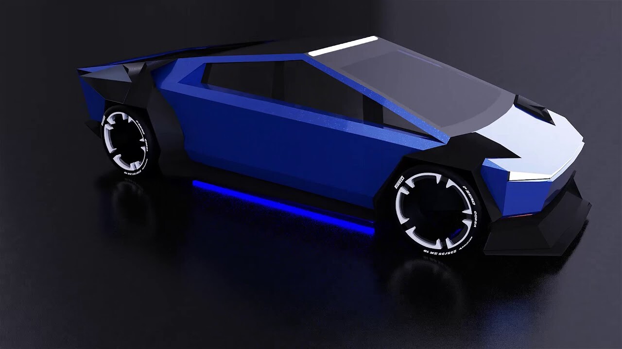 ArtStation - Cybertruck Mod