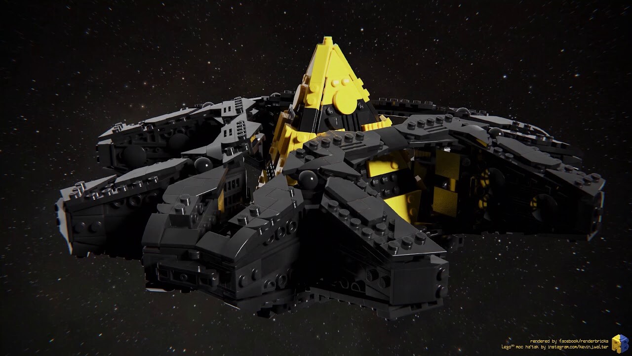 ArtStation - LEGO® Stargate Ha'tak by Kevin J. Walter