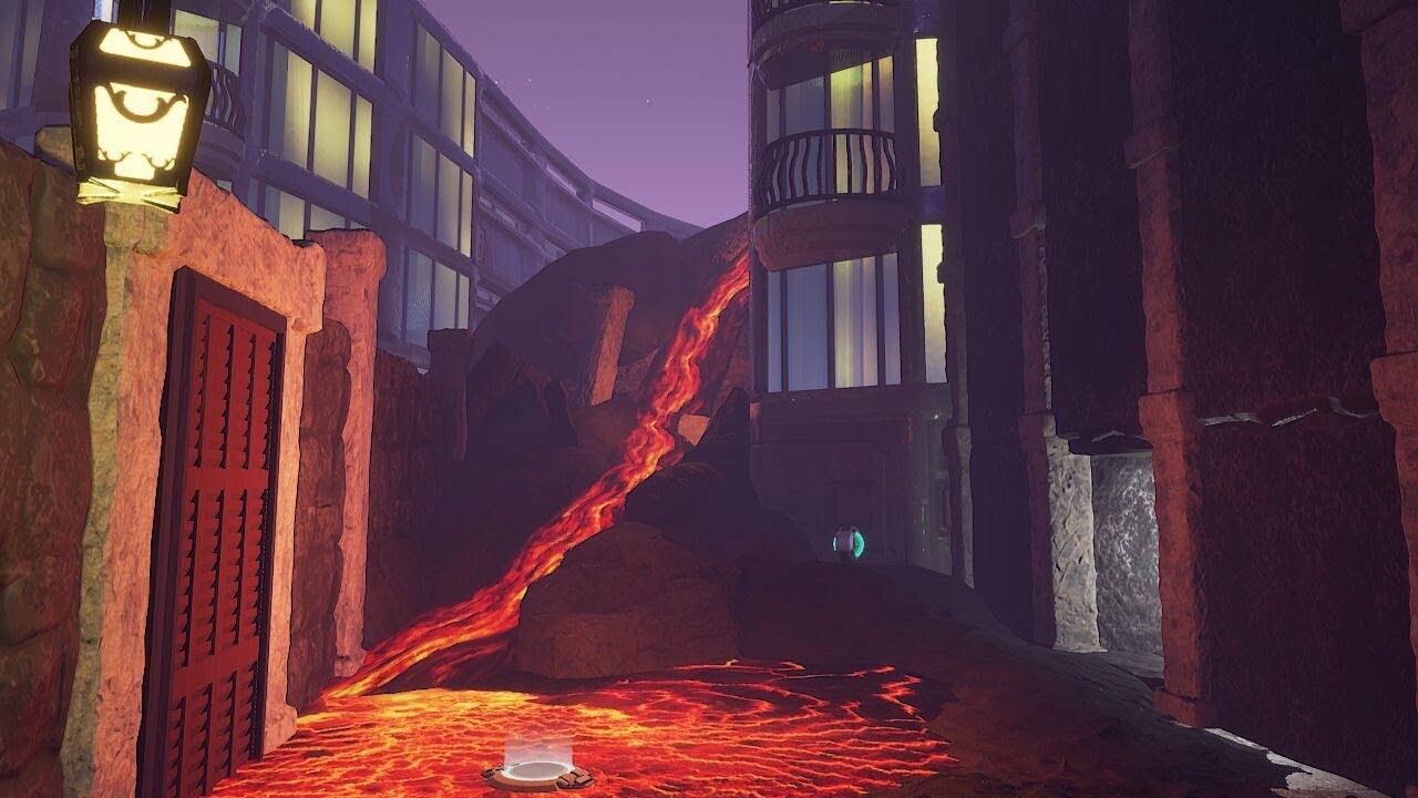 ArtStation - UT4 DM-LavaTown