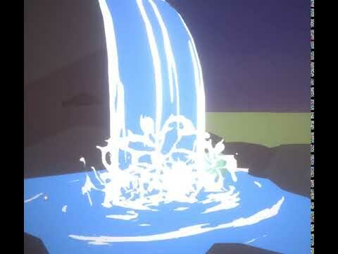 ArtStation - Interactive Waterfall