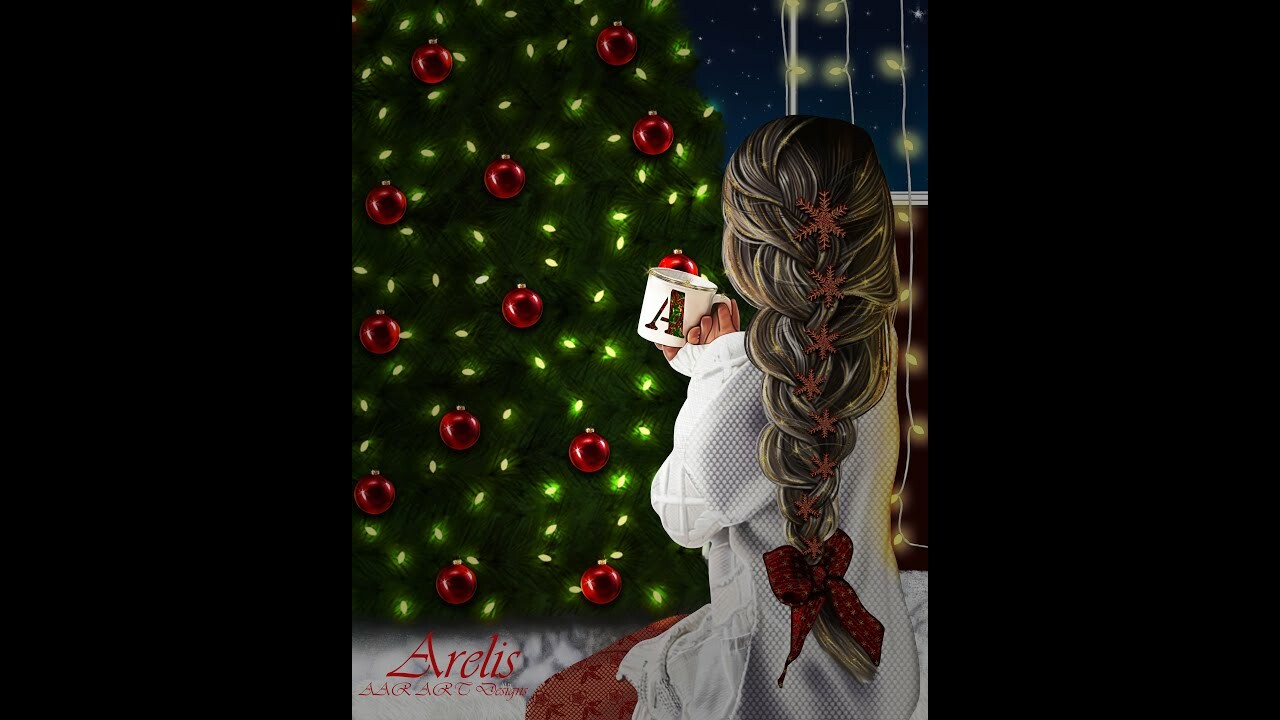 ArtStation - Merry Christmas - Speed Painting