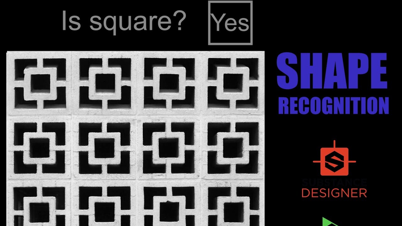 ArtStation - Shape recognition algorithm in Substance Designer