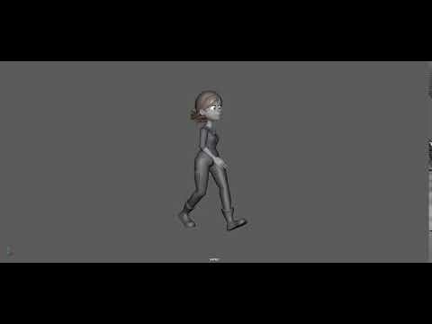 ArtStation - Maya Walk Cycle
