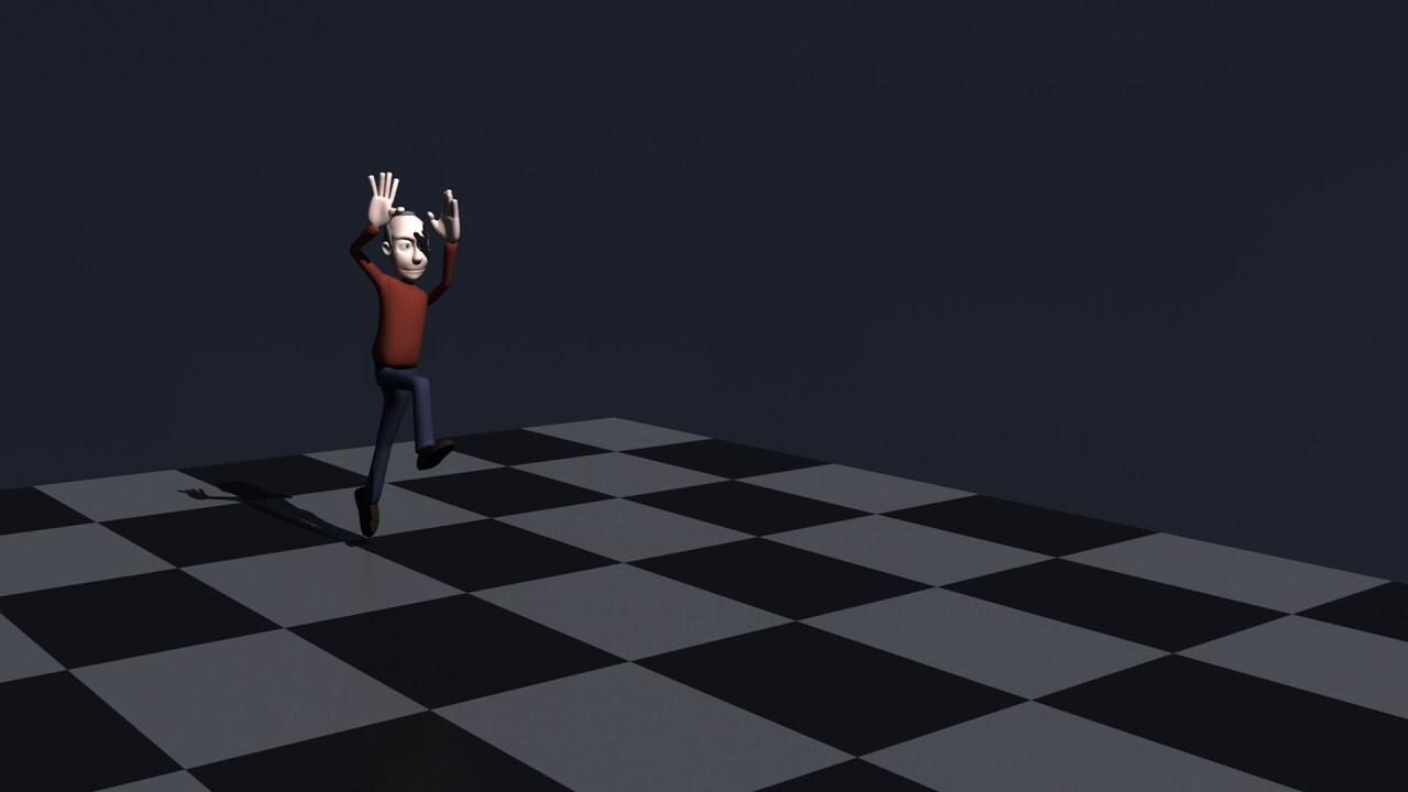 ArtStation - Run and Jump Animation