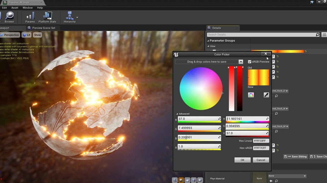 Micky Lin - Dissolve_Shader