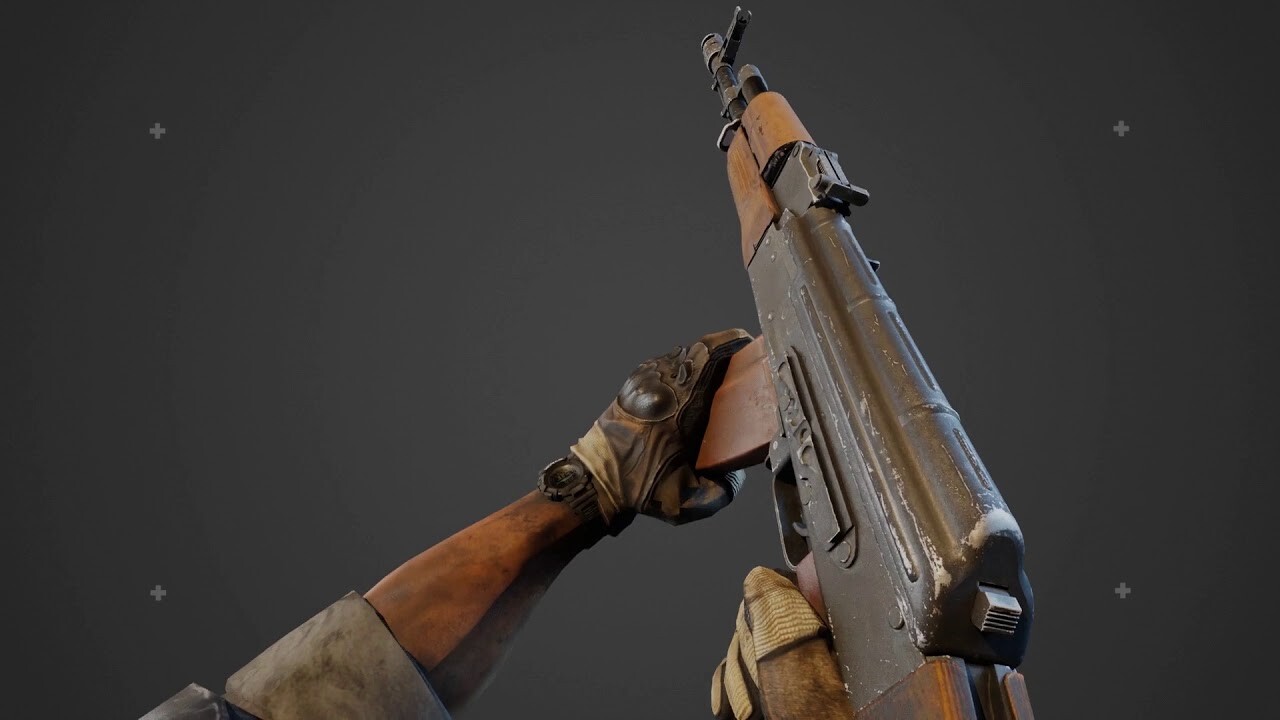 ArtStation - AK47 reload animation