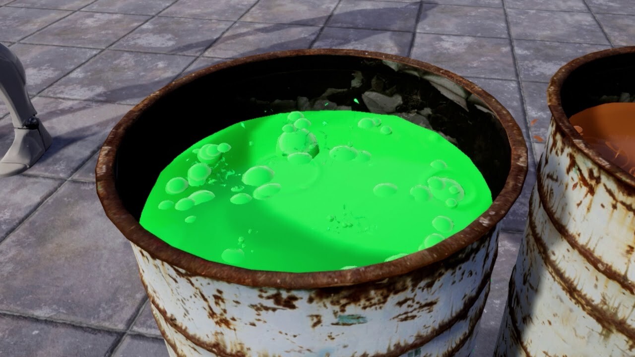 ArtStation - UE4 Liquid Bubs