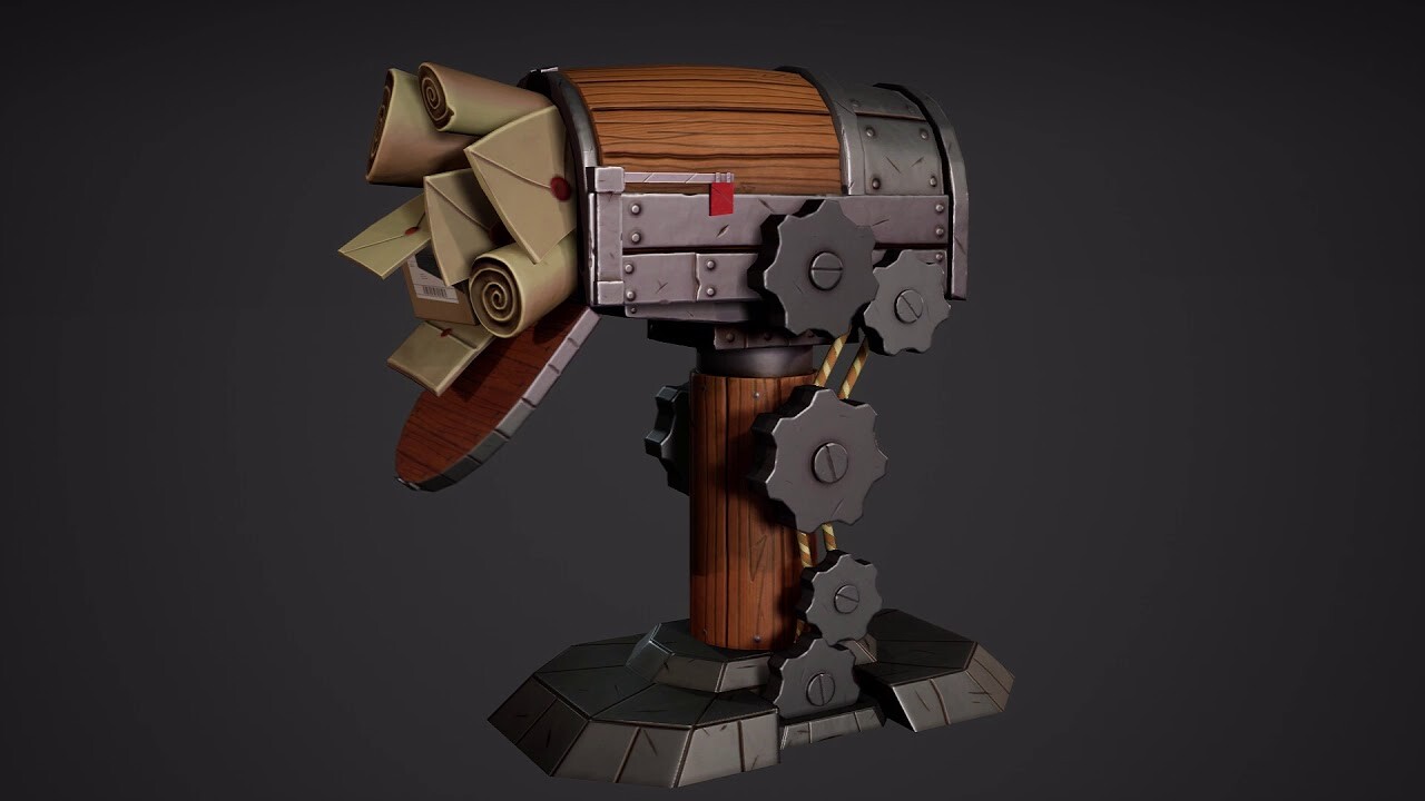 ArtStation - Fantasy Mailbox
