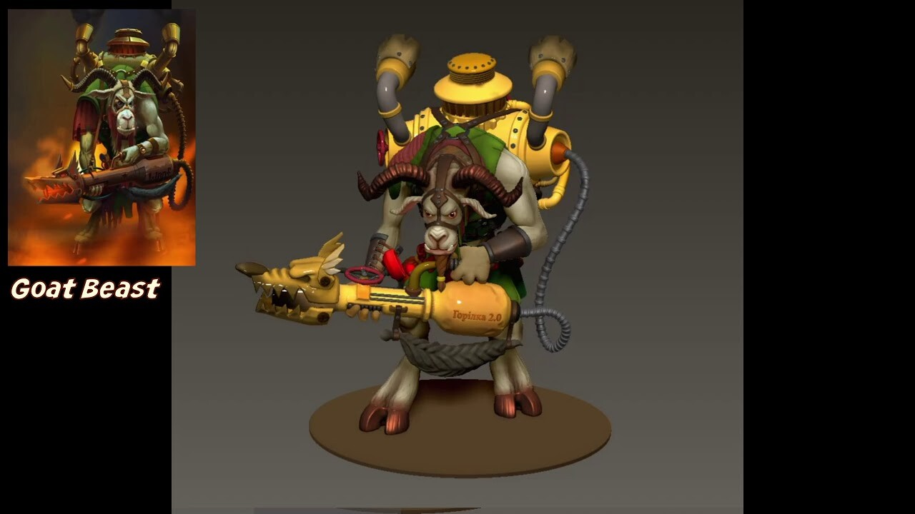 ArtStation - Goat Beast
