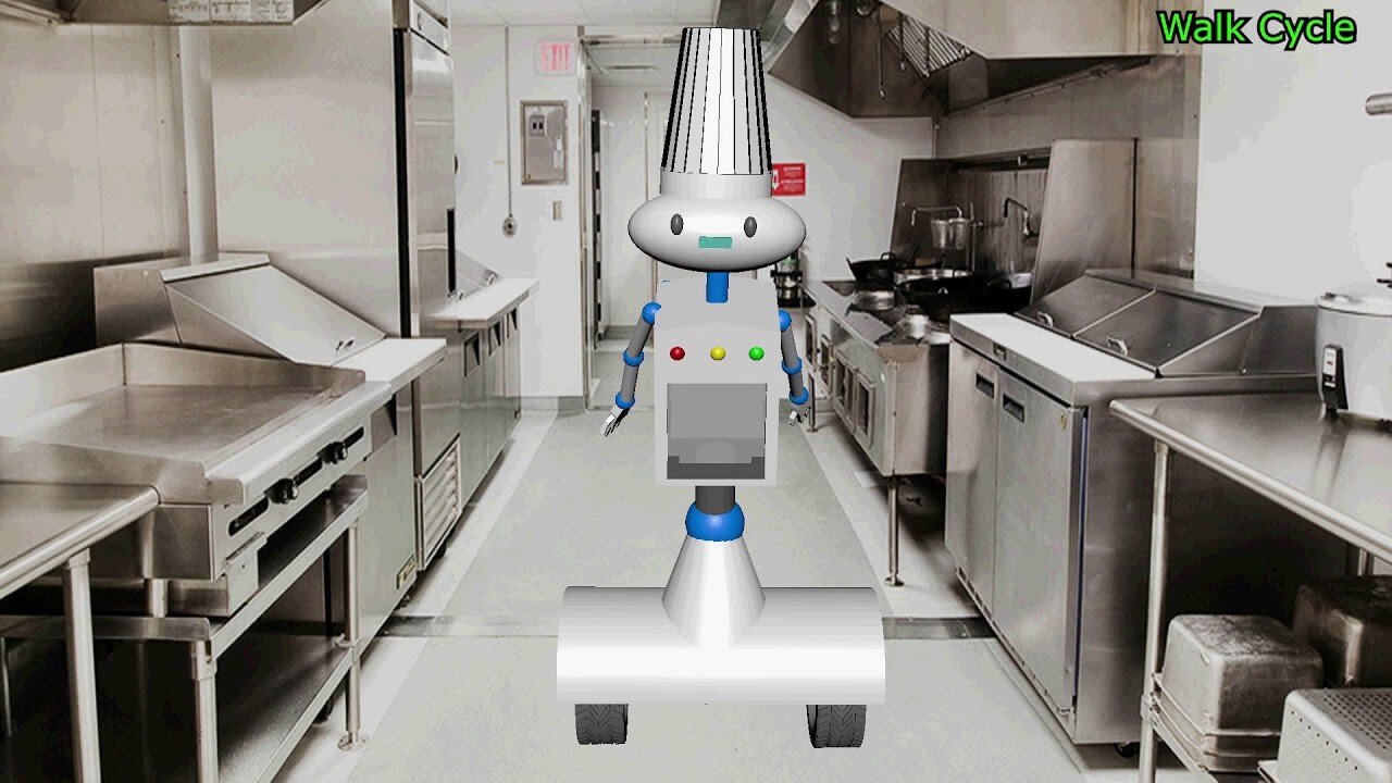 ArtStation - ChefBot Animations