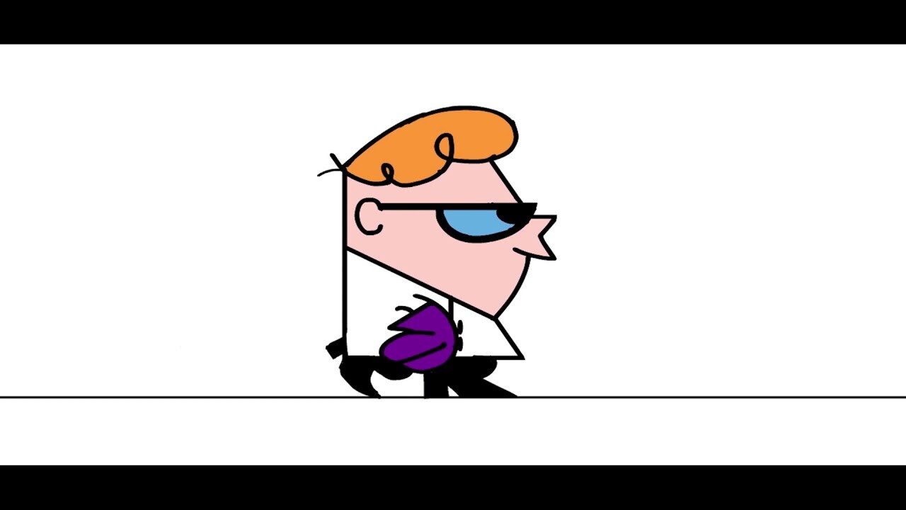 ArtStation - Dexter Laboratory Walk Cycle